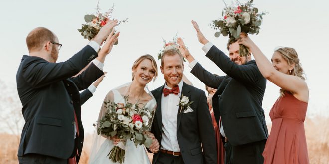 Haylee and Charlie's Breathtaking Outdoor Fall Wedding at The Roost at ...