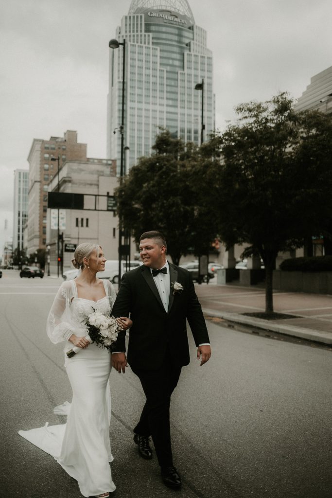 Kayla and Sam's Elegant Wedding in Downtown Cincinnati - Brides ...