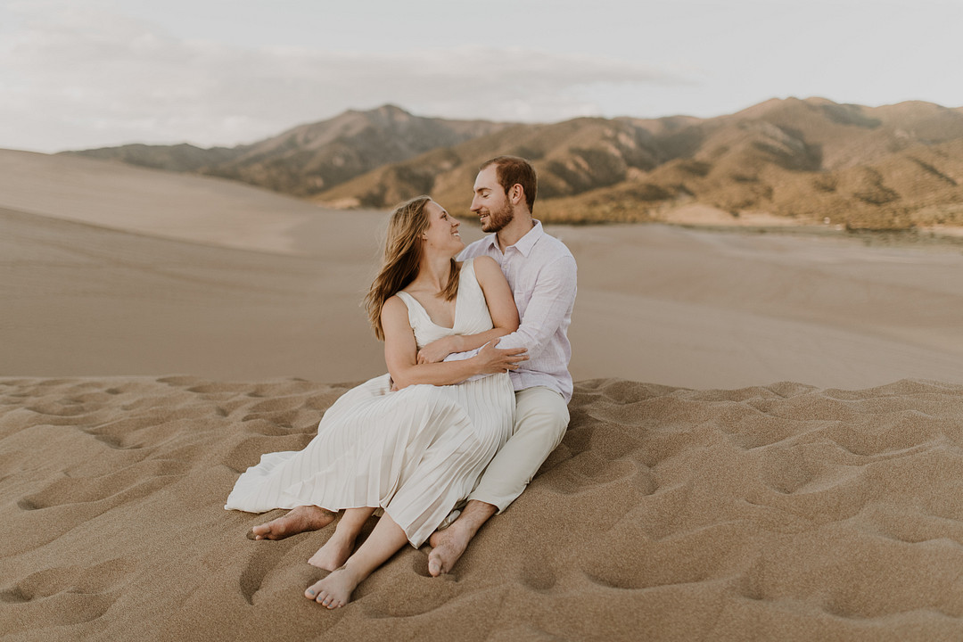 Shelby and Hunter's Engagement at Great Sand Dunes National Park ...