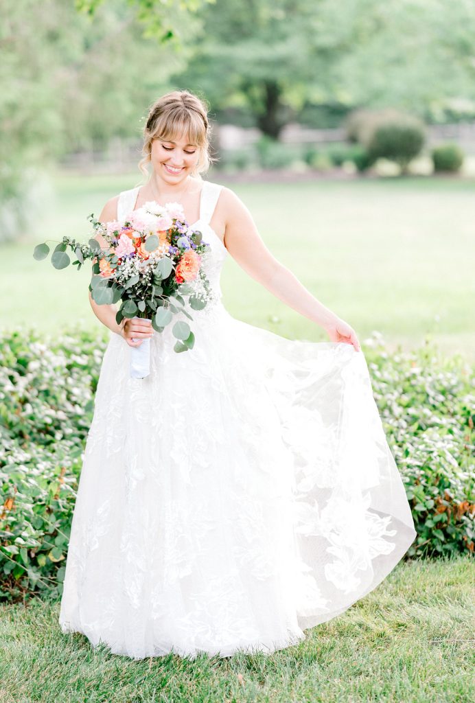 Leah and Michael's Intimate Backyard Wedding - Brides & Weddings Magazine