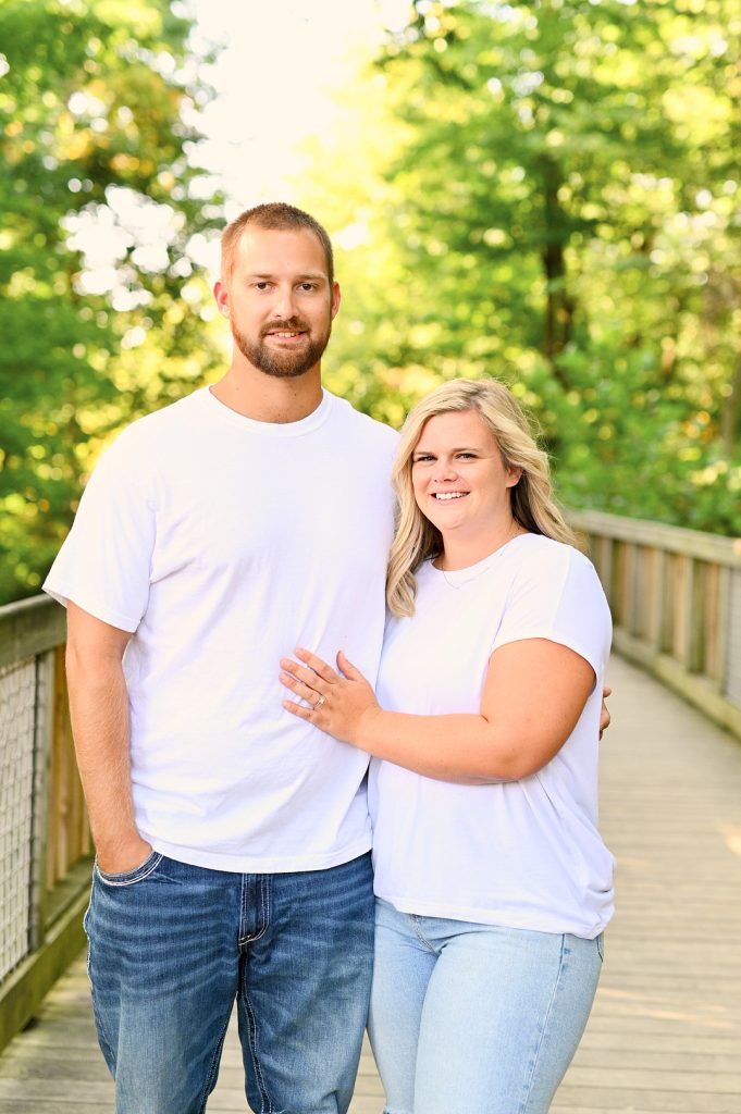Makenzie and Caleb's Sunny Summer Engagement at Flat Fork Creek Park ...