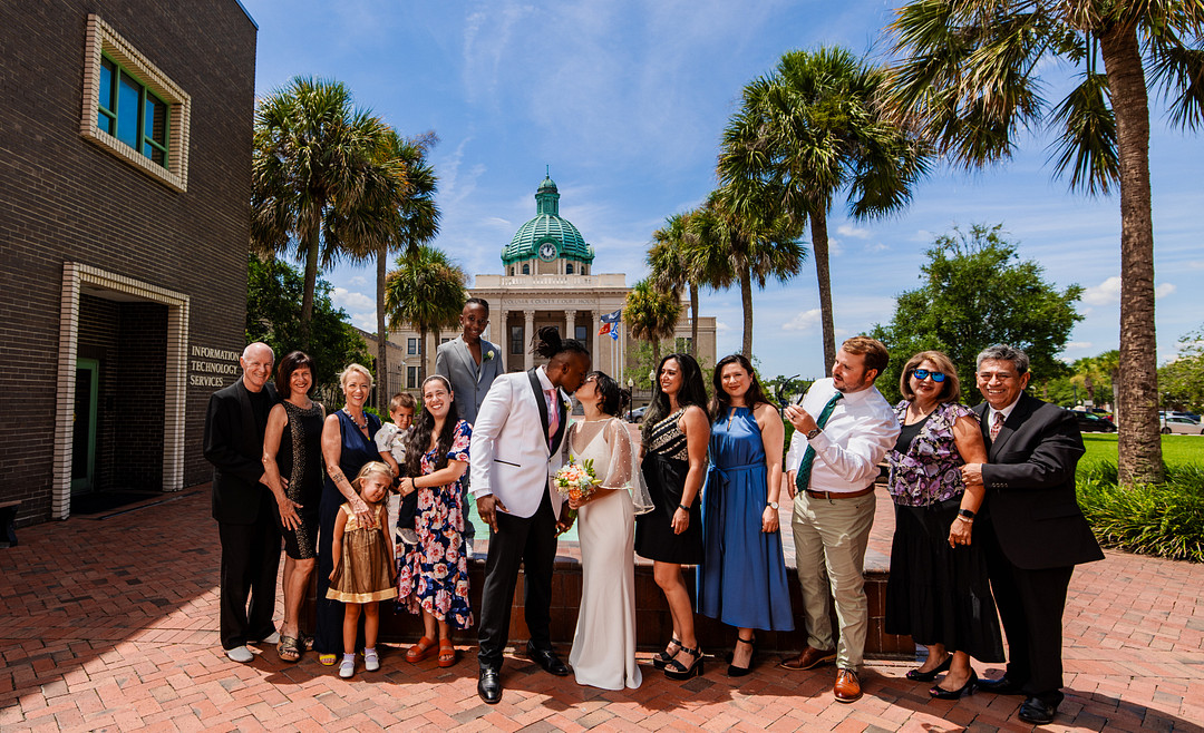 Camilla and Andrew's Intimate Downtown Wedding at Historic DeLand ...
