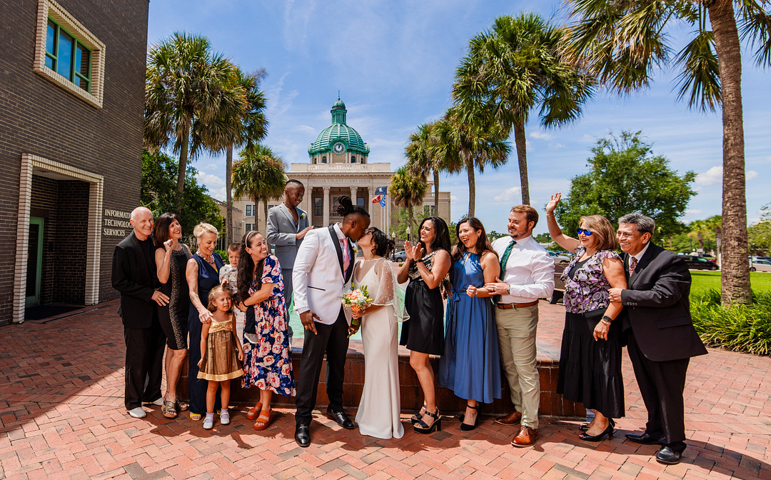 Camilla and Andrew's Intimate Downtown Wedding at Historic DeLand ...