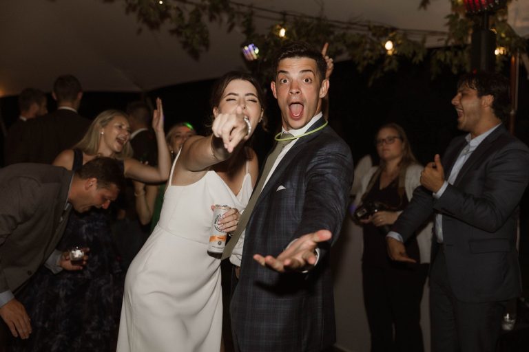 Ashley and Andrew's Serene Lakefront Wedding at Warner's Lake - Brides ...