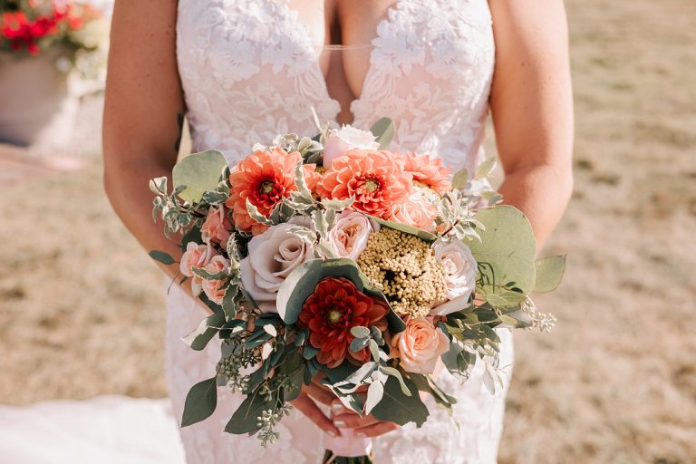 Lizzie and Ernest's Vibrant and Colorful Fall Wedding at The Tirrell ...