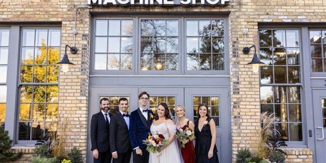 Jackie and Tyler's Autumn Wedding at The Machine Shop in Minneapolis ...