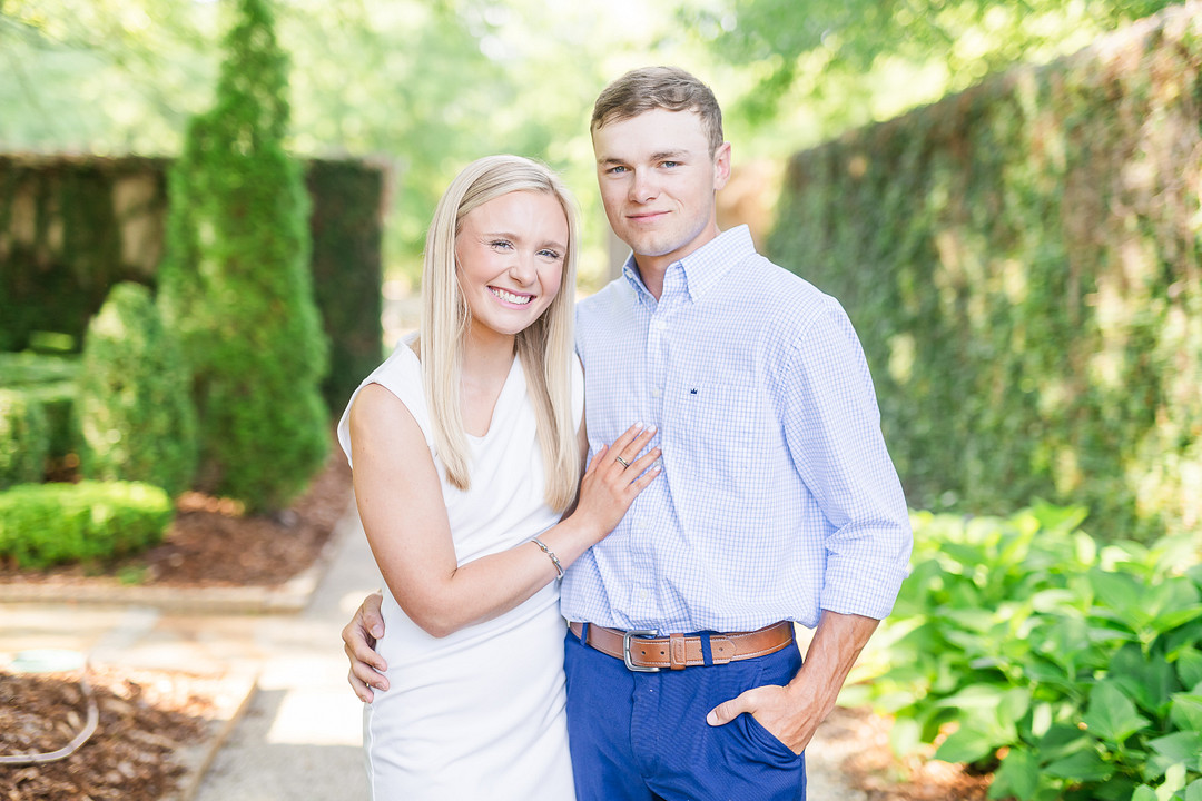 Harleigh and Trent's Engagement Session at Jule Collins Smith Fine Art ...