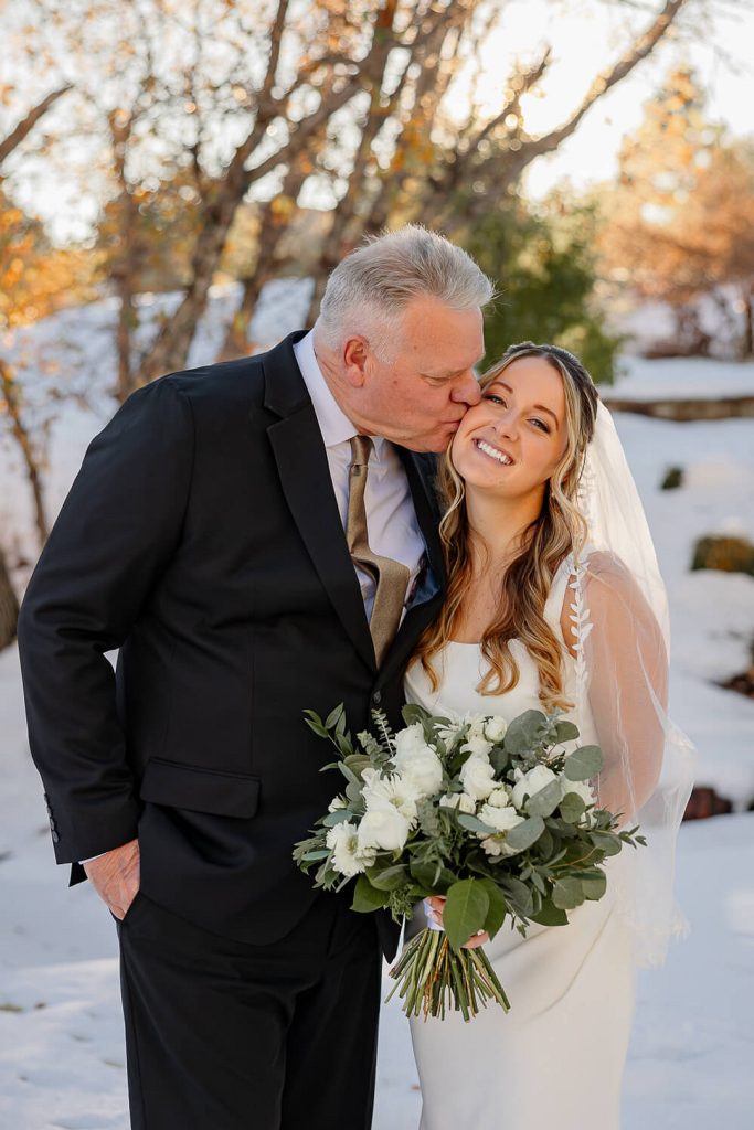 Megan and Kevin's Winter Wonderland Wedding at Creekside Event Center ...