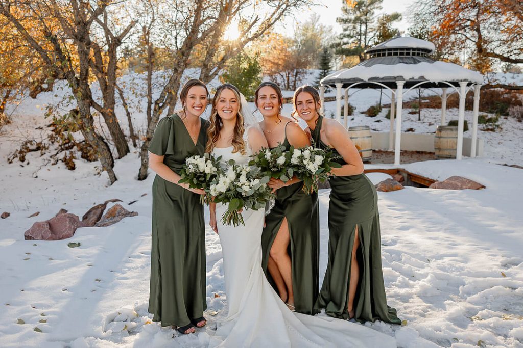 Megan and Kevin's Winter Wonderland Wedding at Creekside Event Center ...