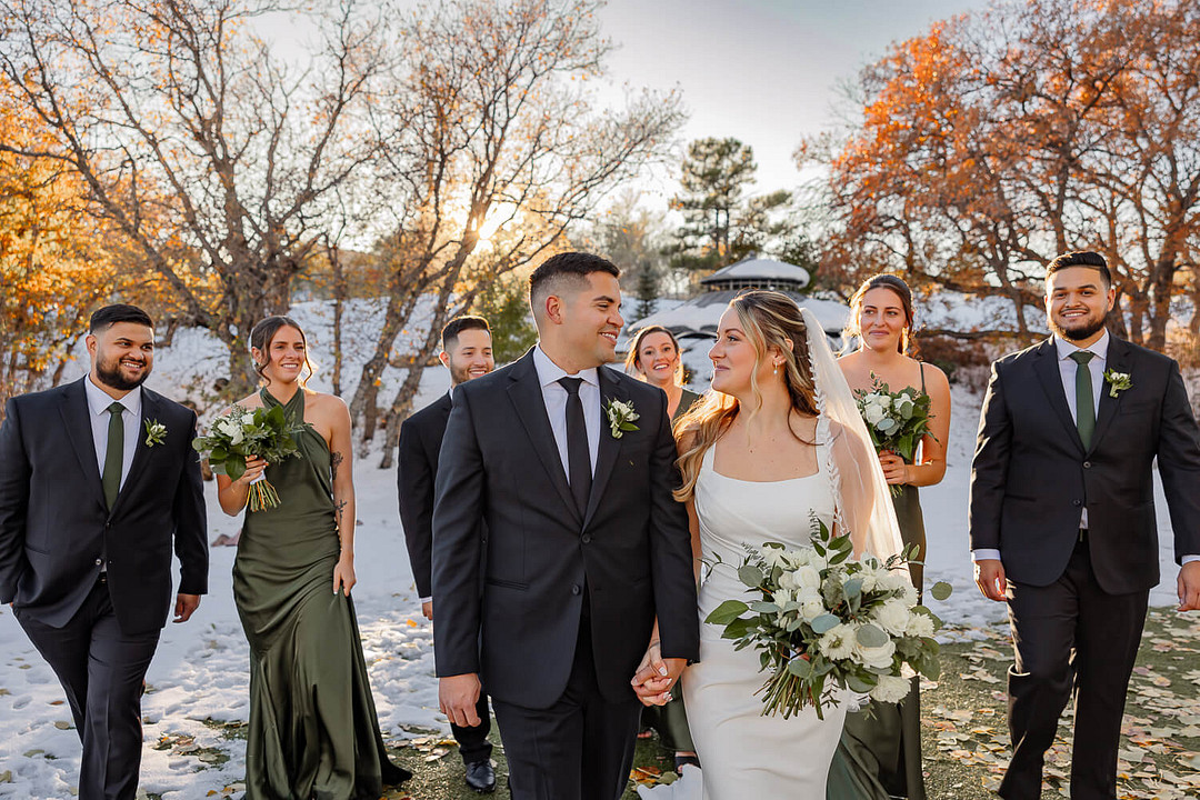 Megan and Kevin's Winter Wonderland Wedding at Creekside Event Center ...