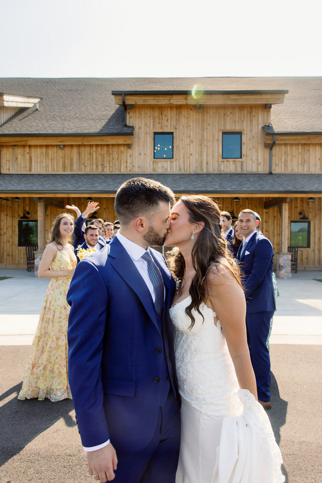 Ariel and Noah's Jewish Wedding Celebration at The Barn at Timber Point ...