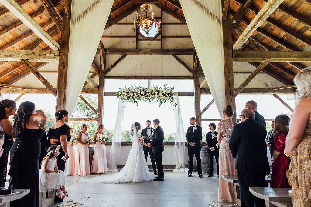 Erica and Frank’s Stunning Farm Wedding with Horses and a Magical ...
