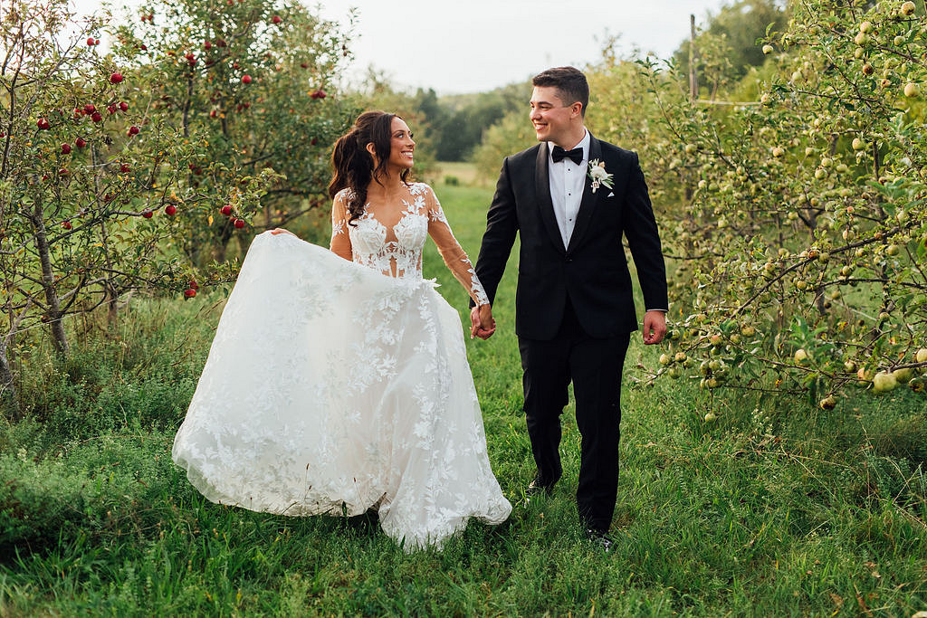Erica and Frank’s Stunning Farm Wedding with Horses and a Magical ...