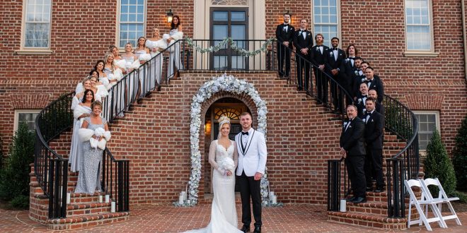 Abby and Trevor's Beautiful Wedding at The Crowe Mansion - Brides ...