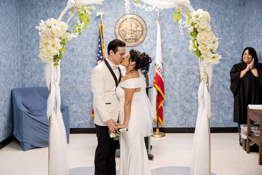 Karina and Arthur's Beautiful Intimate Wedding at Norwalk Courthouse ...