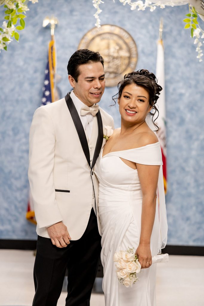 Karina and Arthur's Beautiful Intimate Wedding at Norwalk Courthouse ...