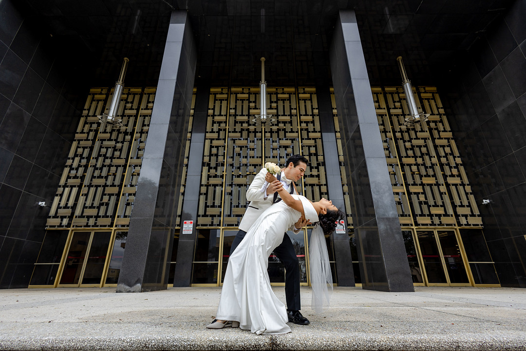 Karina and Arthur's Beautiful Intimate Wedding at Norwalk Courthouse ...
