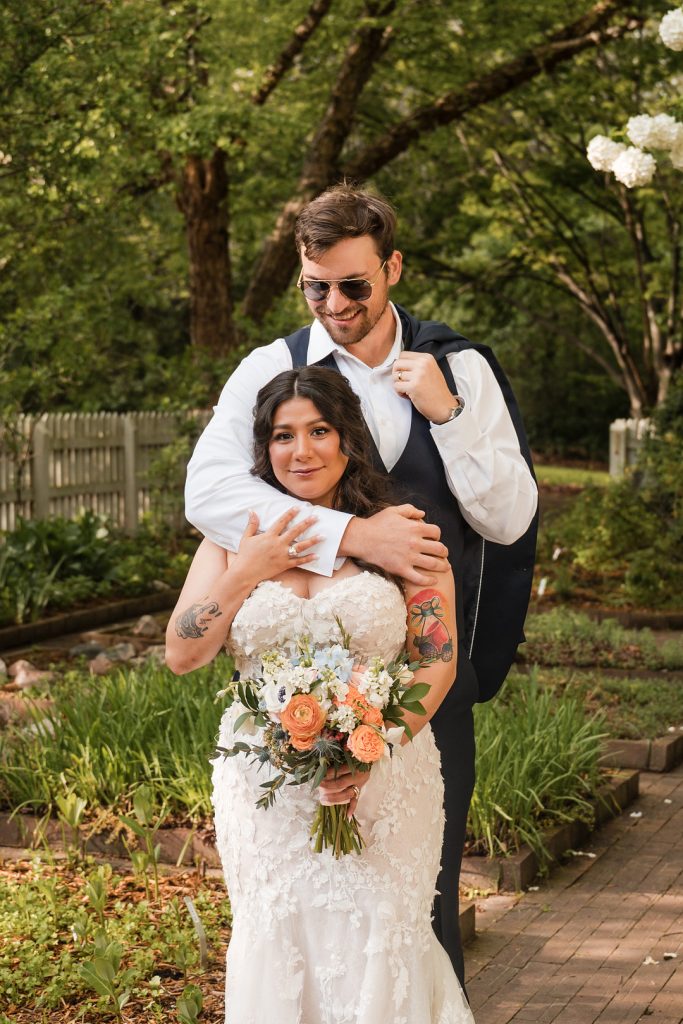 Mary Beth and Seth's Intimate Spring Wedding Portraits at Historic Oak ...