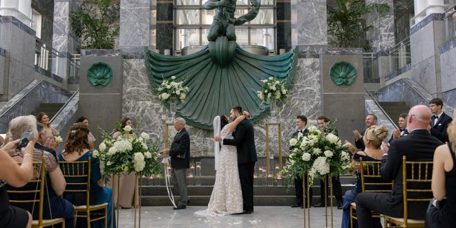 Nikki and Charlie's Timeless and Elegant Wedding at Pazzo’s Chicago ...