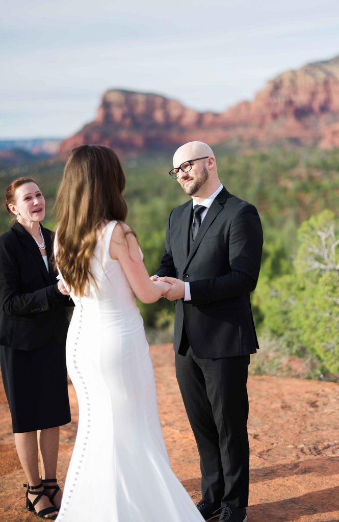 Allison and Brent’s Intimate Red Rock Majesty Elopement at Bell Rock ...