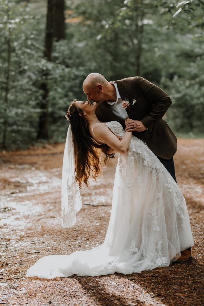 Devin and Tim's Intimate Wedding of Rustic Elegance - Brides & Weddings ...