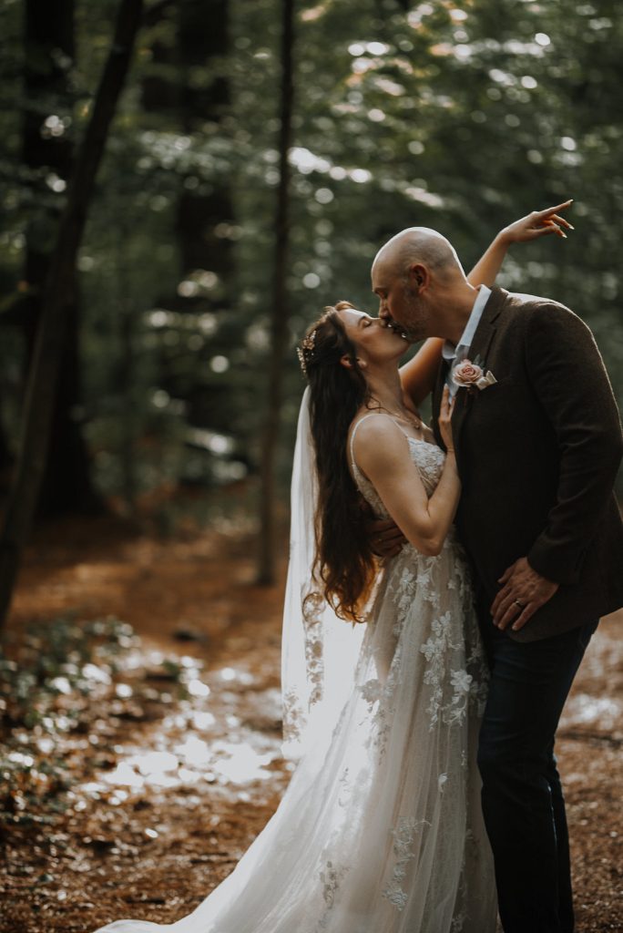 Devin and Tim's Intimate Wedding of Rustic Elegance - Brides & Weddings ...