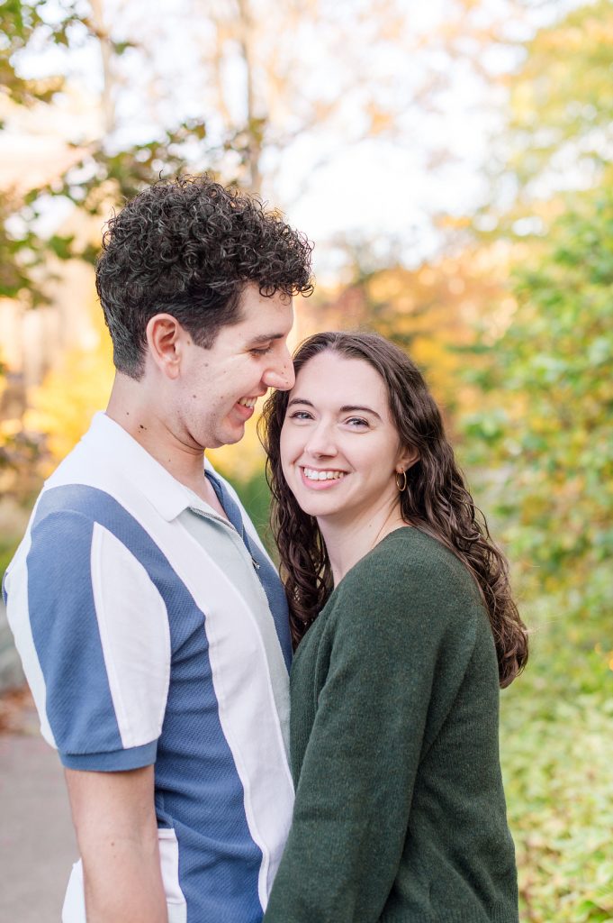 Emily and Eitan's Colorful Fall Engagement at Brookside Gardens ...